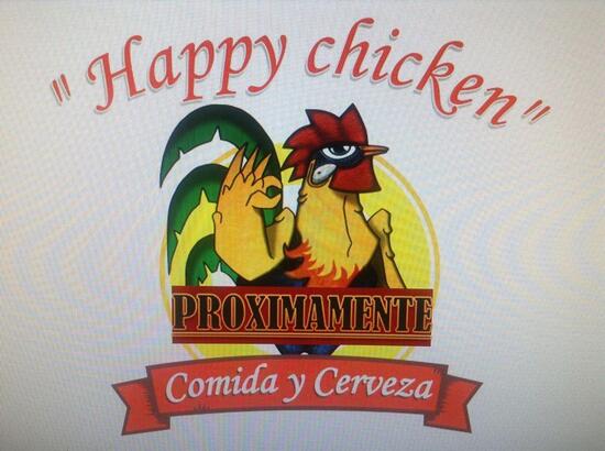 Menu at Happy chicken restaurant, San Juan del Río