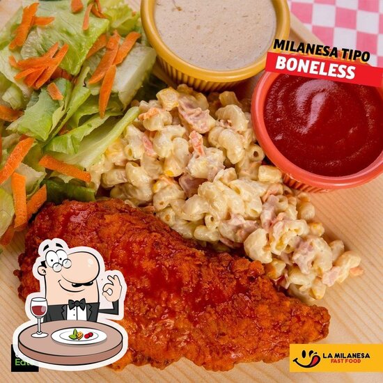 Carta de La Milanesa Fast Food, Hermosillo, Elektra