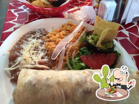 Menu at Las Brisas Taqueria restaurant, Fallbrook