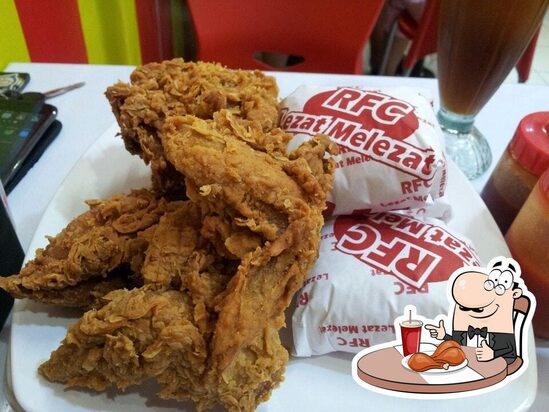 Menu at RFC (Rocket Fried Chicken) restaurant, Medan