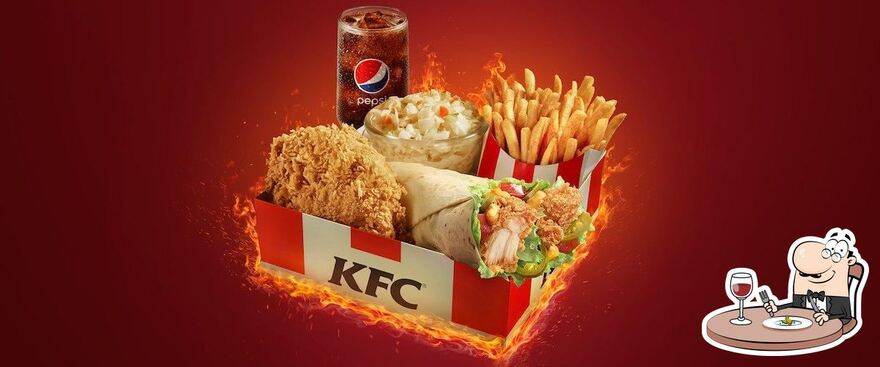 Menu at KFC restaurant, Al Ain, Al Jimi Mall