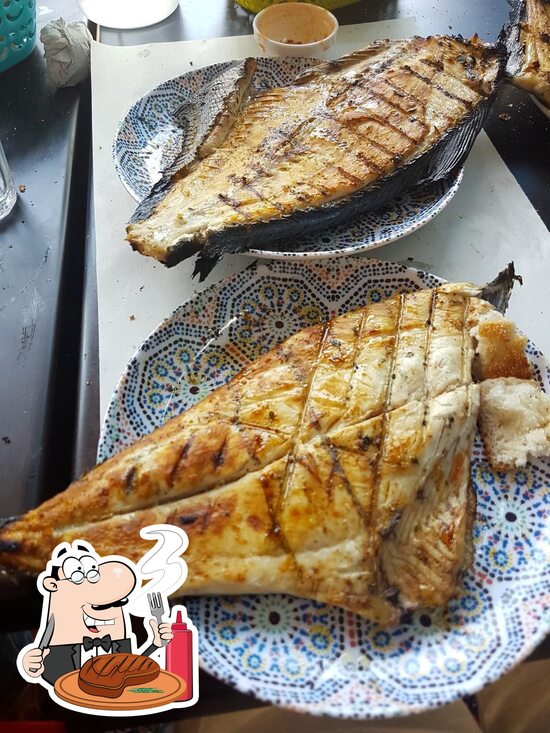 Menu at Grillade de Poisson SCAD FISH restaurant, Agadir