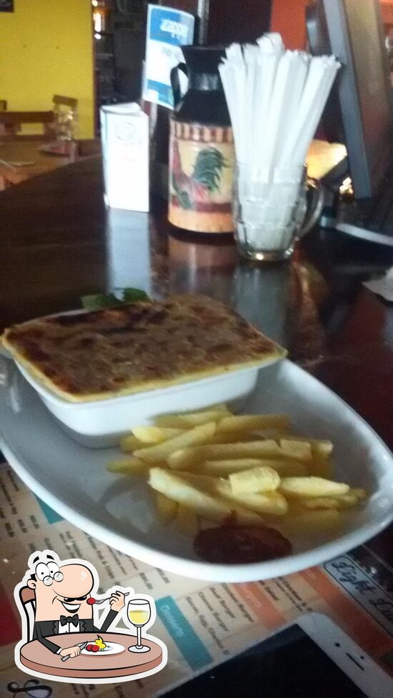 Menu au Linga Longa restaurant, Outer West Durban