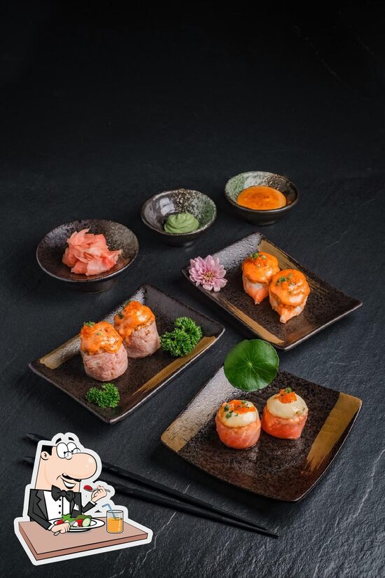Menu at Sushi Ozu restaurant, Batam