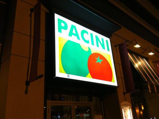 Menu at Pacini Saint-Hyacinthe restaurant, Saint-Hyacinthe, Rue Daniel ...