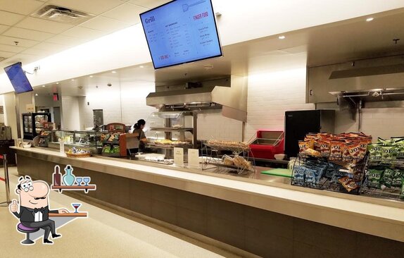 Menu at Madison Café cafeteria, Washington