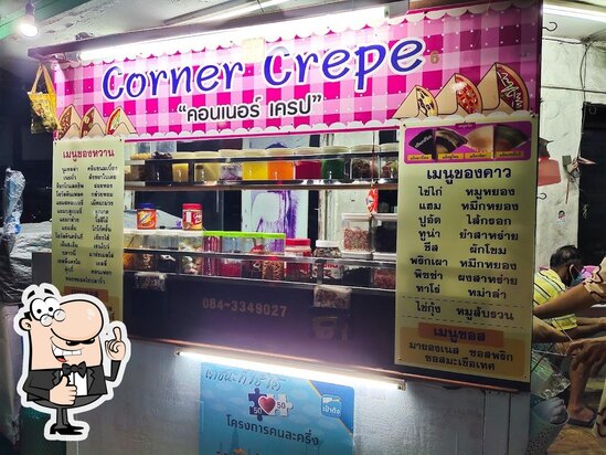 Menu at Corner Crape restaurant, Samut Sakhon