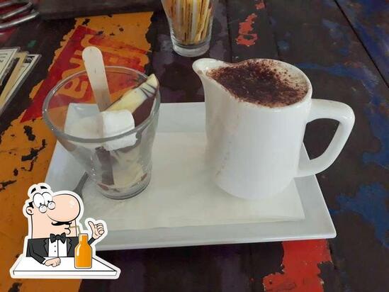 Menu at Coffee Works restaurant, Mareeba