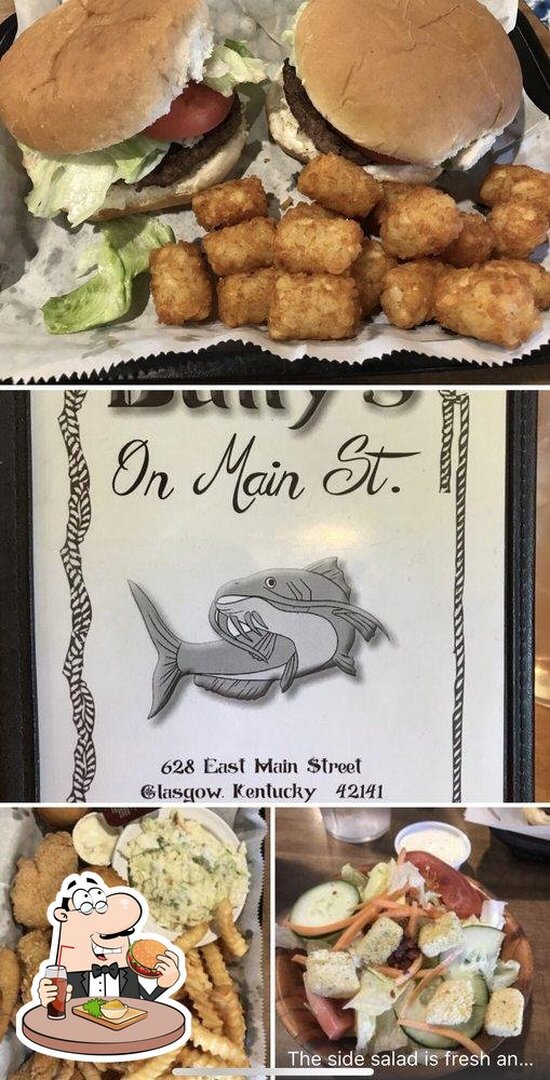 Menu at Bully's On Main St. restaurant, Glasgow