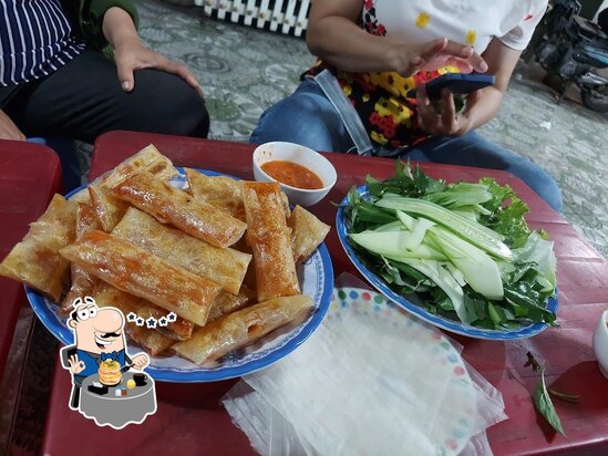 Menu at Chả Lụi Cô Ba, Vietnam