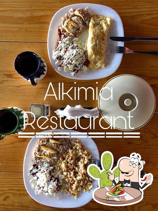 Menu at Alkimia Restaurant, Durango