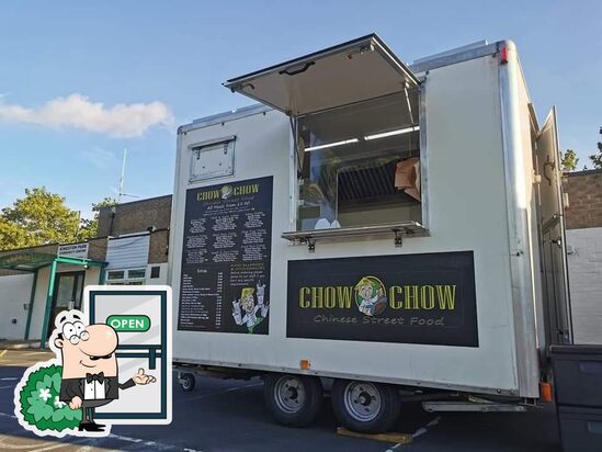Menu at Chow chow street food truck, Newcastle upon Tyne