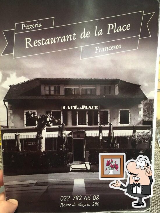 Speisekarte von Café de la Place, Meyrin, Rte de Meyrin 286