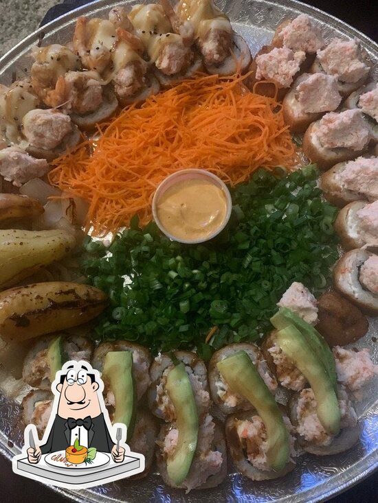 Menu at El Peri Sushi restaurant, Paramount