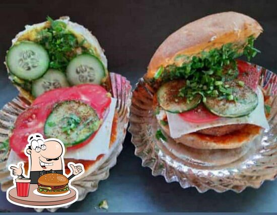 Menu at Salim burger, Sarkhej- Okaf