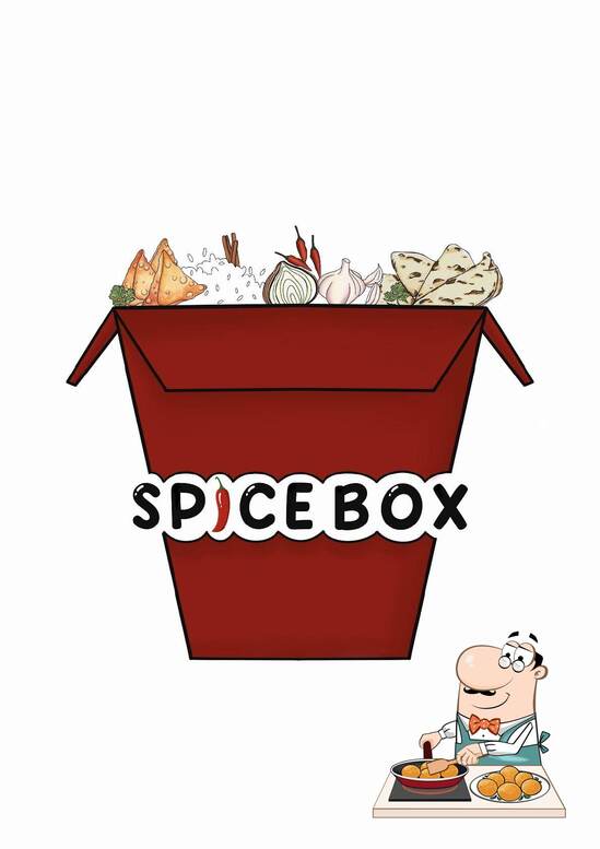 Menu at Spice Box restaurant, Wigston