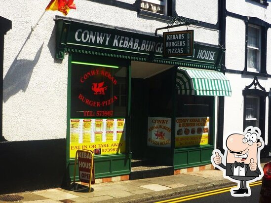 Menu at Conwy Kebab, Burger & Pizza House fast food, Conwy