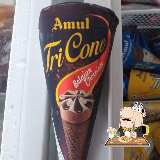 Menu at Amul ice creams,Manikumar milk products, Kotananduru