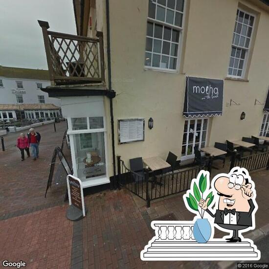 Menu at Mocha Restaurant, Sidmouth