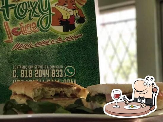 Menu at Foxy Juice restaurant, Monterrey, Av. Revolución 717