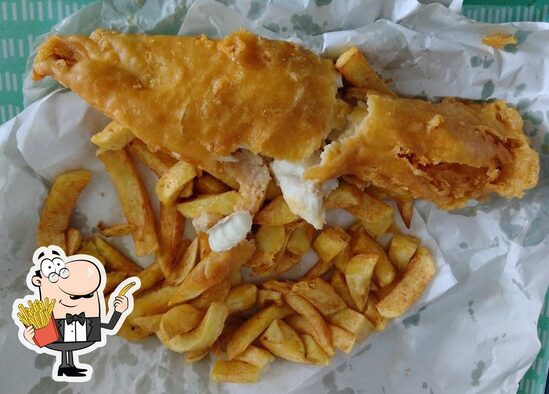 Menu at Crispy Cod fast food, Blaydon