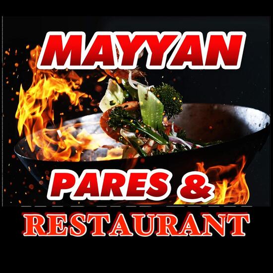 Menu at Mayyan Restaurant, Cabangan