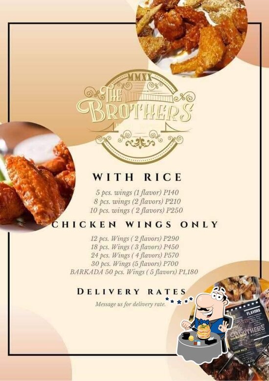 Carta del restaurante The Brothers Unli Wings, Ternate