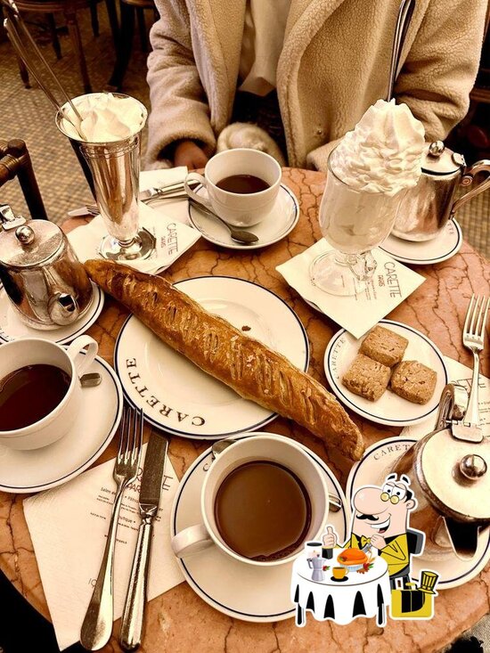 Menu au Carette restaurant, Paris, 4 Pl. du Trocadéro et du 11 Novembre