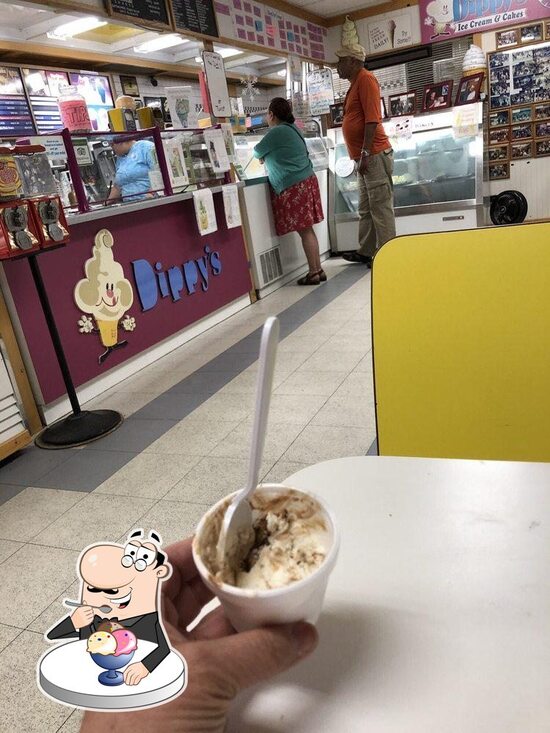 Menu at Dippy's Ice Cream, Waterbury, 663 Lakewood Rd