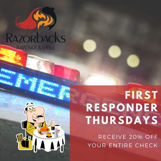 Razorbacks Raw Bar & Grill, Towson - Restaurant menu, prices and reviews