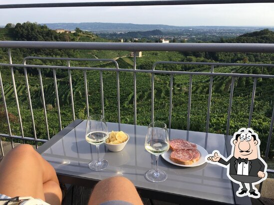 Menu at Osteria alla Terrazza restaurant, Valdobbiadene