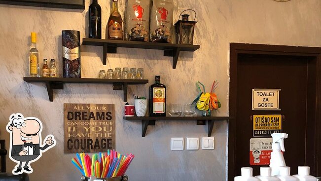 Menu at Caffe Story cafe, Belgrade, Bulevar kralja Aleksandra 488a