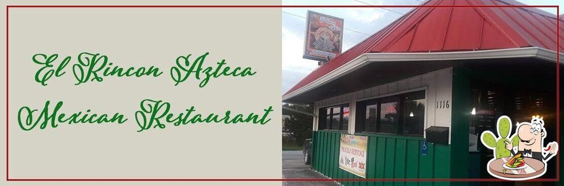 Menu at El Rincon Azteca Mexican Restaurant, Chanute