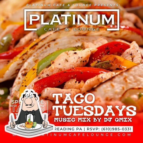 Platinum Cafe & Lounge, Reading - Restaurant menu, prices and reviews