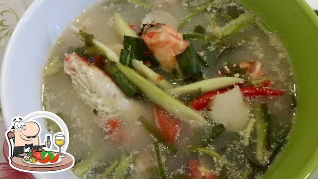 Menu at Silver Spoon restaurant, Pak Kret