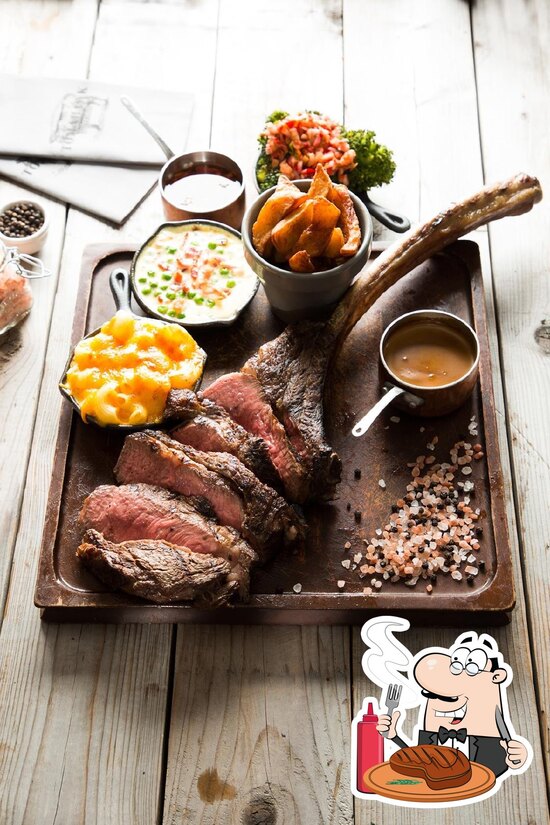 Menu at Tomahawk Steakhouse Saltburn, Saltburn-by-the-Sea