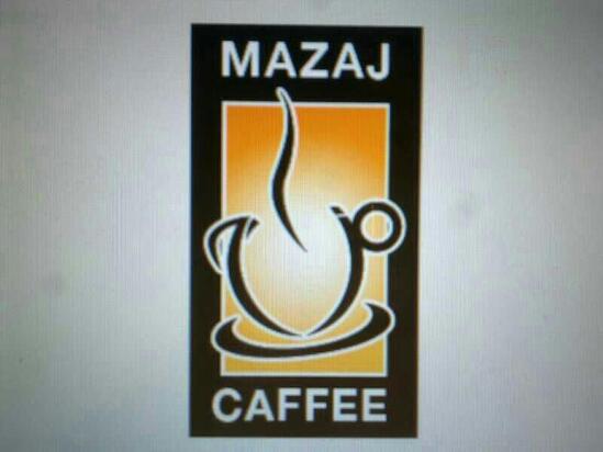 Menu at Mazaj cafe, Egypt