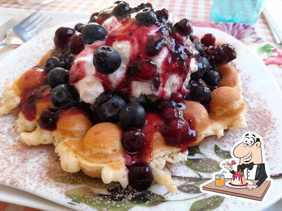 Menu at La Fleur Waffles & Ice Cream restaurant, Rustenburg