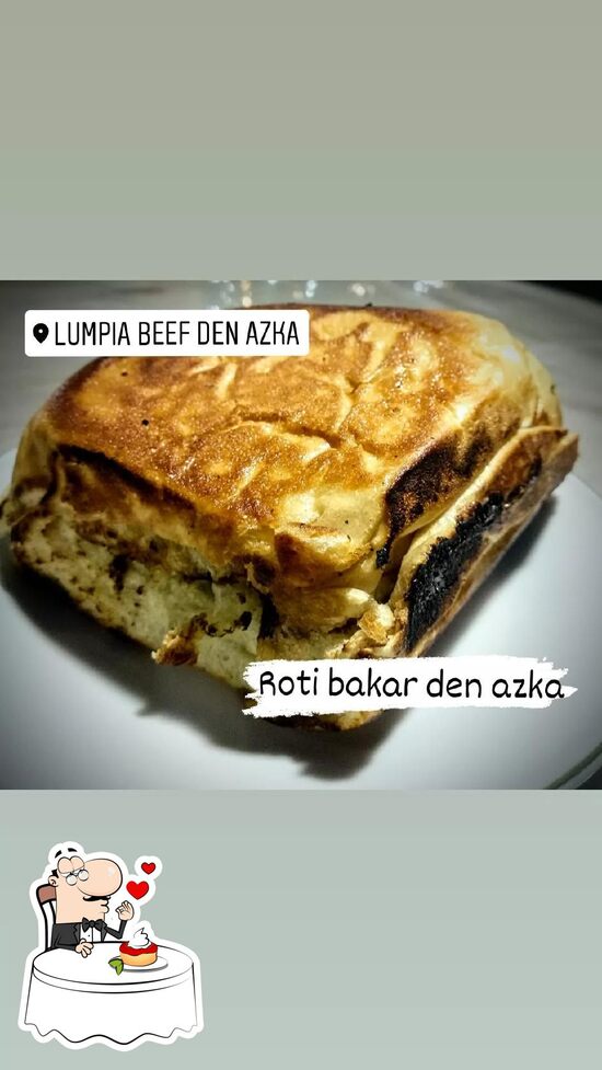 Menu at Lumpia beef den azka restaurant, Bandung