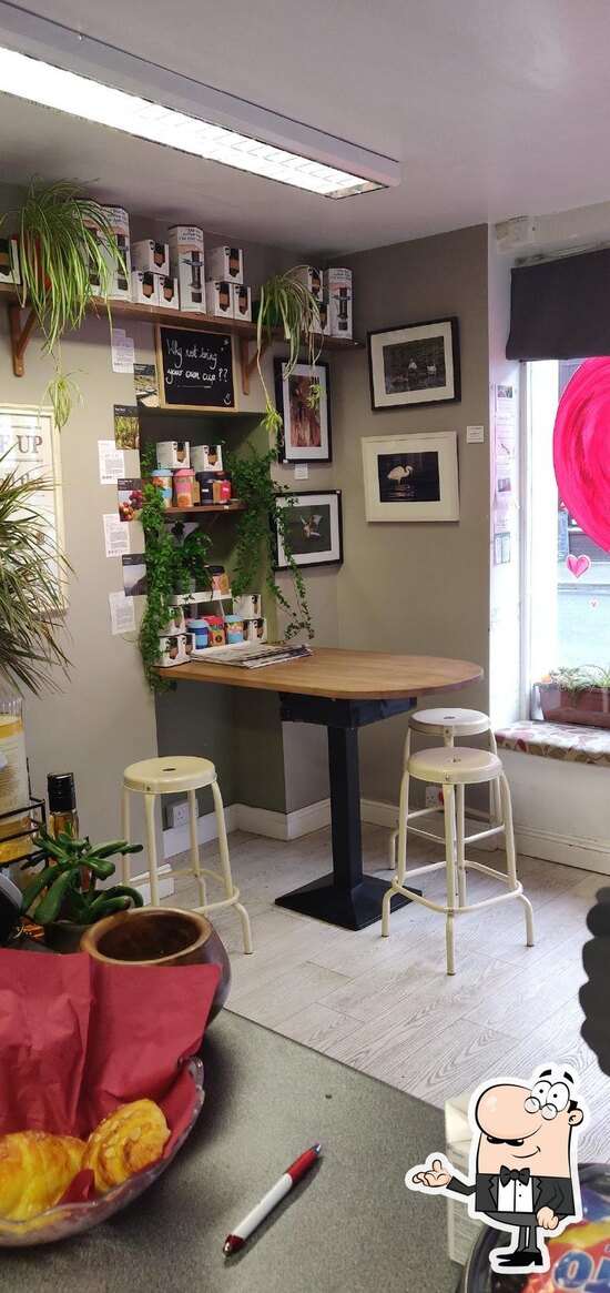 Menu at Nick's Coffee, Wicklow