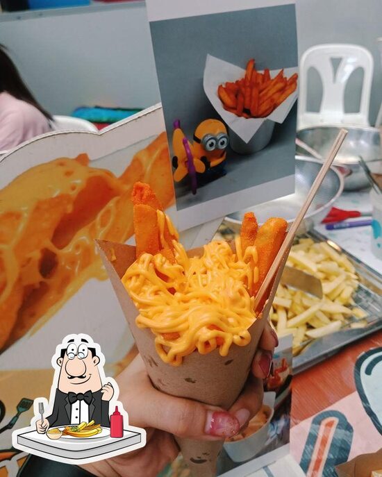 Menu at เพื่อนทอด Friends Fries restaurant, Bangkok