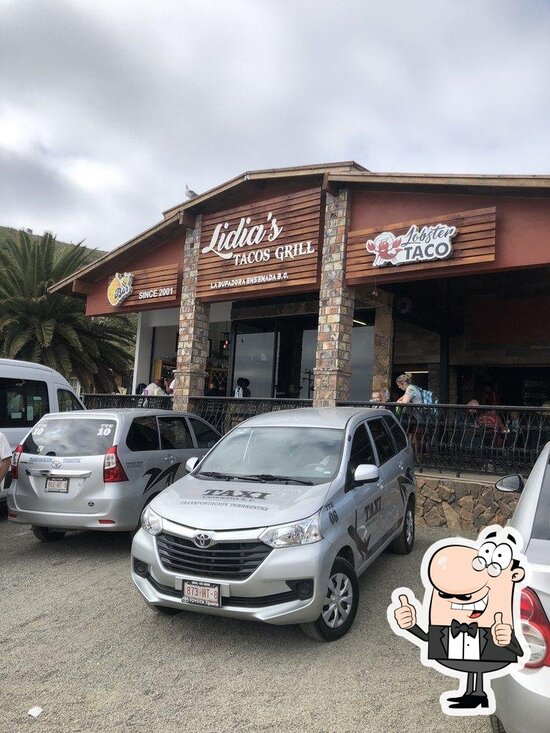 Menu at Tacos Lidia restaurant, Ensenada, BC 23