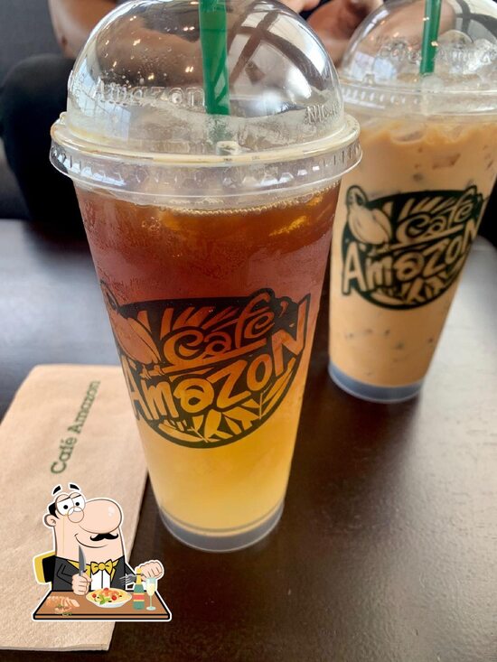 Menu at Café Amazon cafe, Laem Chabang