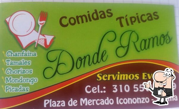 Restaurante Comidas Tipicas "DONDE RAMOS" "CHORIRAMOS", Icononzo ...