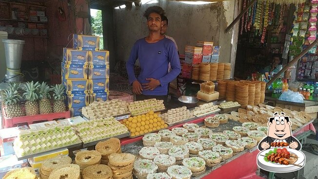 Menu at Jagdamba misthan bhandar and juice center, Bayana