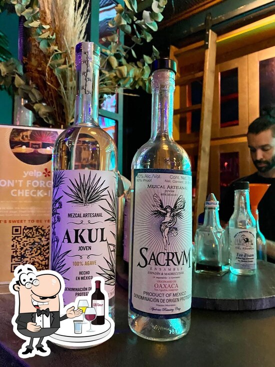 Menu at La Yolanda Mezcalería Bar, Miami