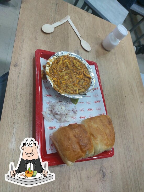 Menu at MMV Mumbaiya Misal and Vadapav Kalol, Kalol