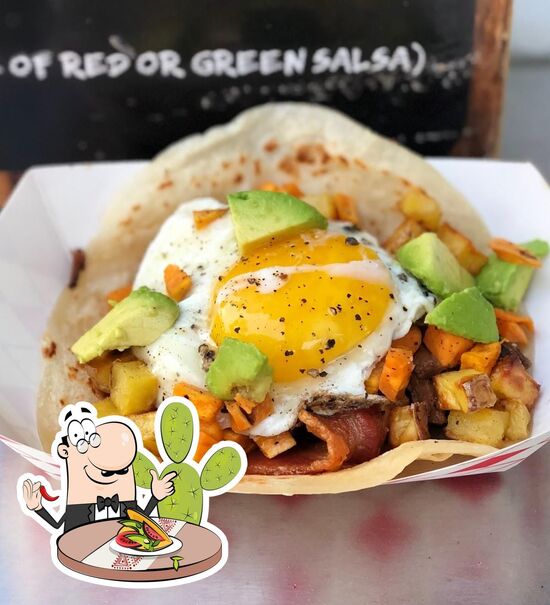 Menu at Soul Taco (Food Truck) restaurant, Houston, 732 W 27th St