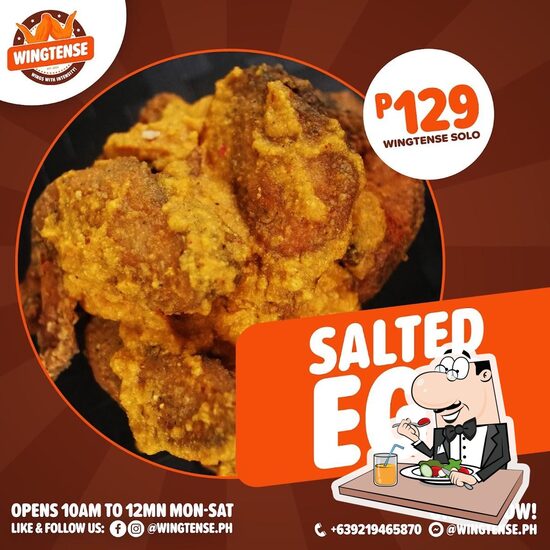 Menu at WINGTENSE: Wings with Intensity restaurant, General Mariano Alvarez