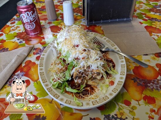Menu at El Tacazo Mexican Delights restaurant, Le Center